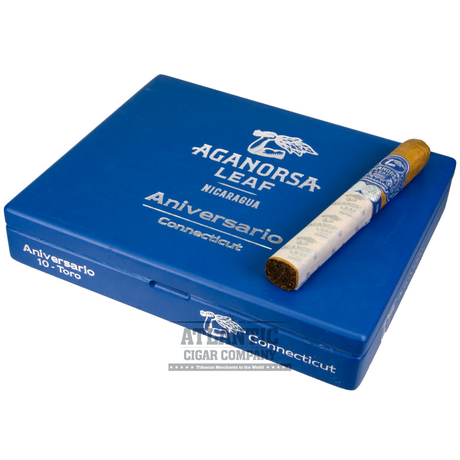 Aganorsa Leaf Aniversario Connecticut Toro Box-Pressed | Atlantic Cigar ...