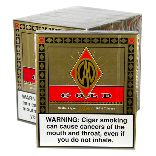 CAO Gold Label Minis Packs 5/20 | Atlantic Cigar Company