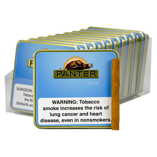 Panter Blue Cigarillos Cigar Tins