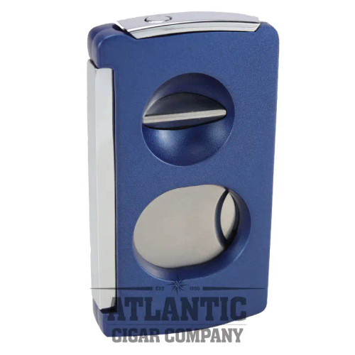 Equus Cigar Accessories Trifecta 3X Cigar Cutter Matte Blue