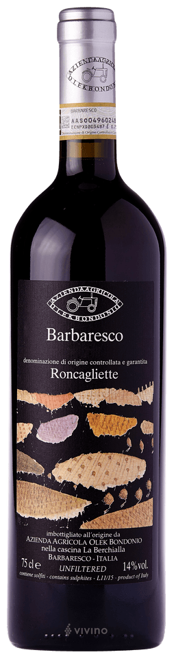 Olek Bondonio Barbaresco Roncagliette 2021 750ml