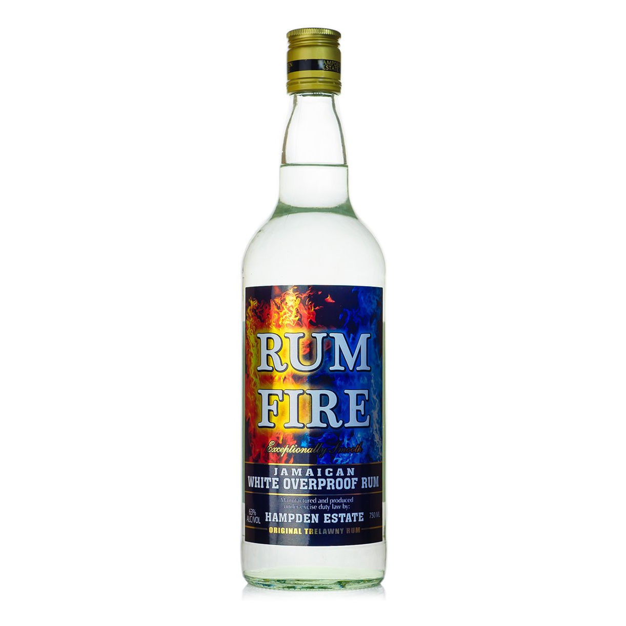 Rum Fire Jamaican White Overproof Rum | The Cellar d'Or