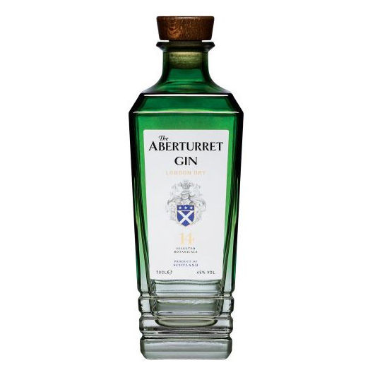 The Aberturret 14 Selected Botanicals London Dry Gin | The Cellar d'Or