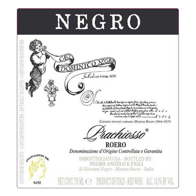 Angelo Negro Prachiosso Roero DOCG 2019 750ml