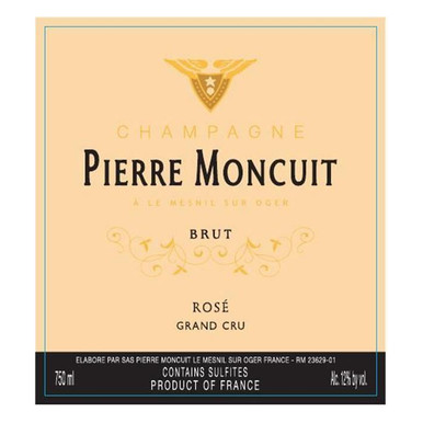 Pierre Moncuit Champagne Grand Cru Brut Rose NV 750ml