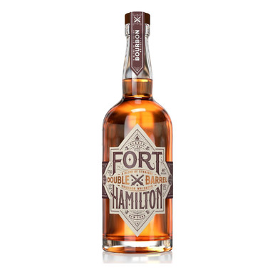 Fort Hamilton Double Barrel Bourbon Whiskey NV 1L