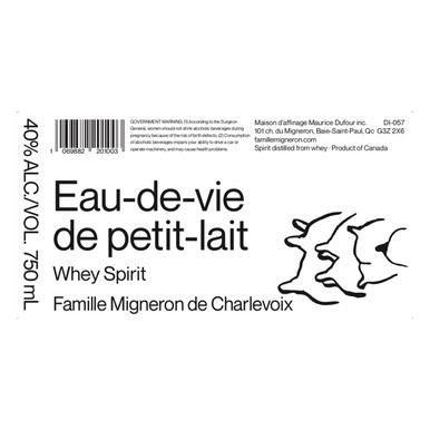 Famille Migneron De Charlevoix Eau-de-vie De Petit-lait Whey Spirit NV ...