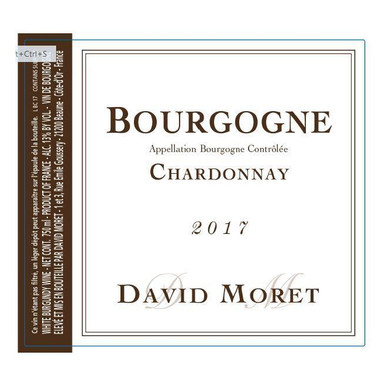 David Moret Bourgogne Chardonnay
