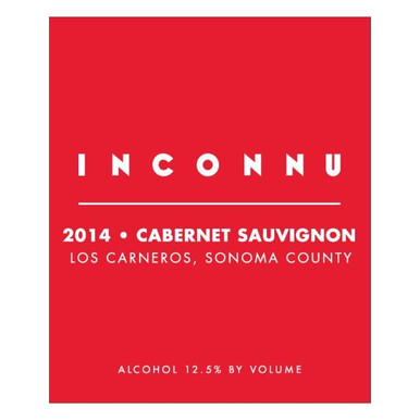 Inconnu Cabernet Sauvignon Los Carneros 2022 750ml