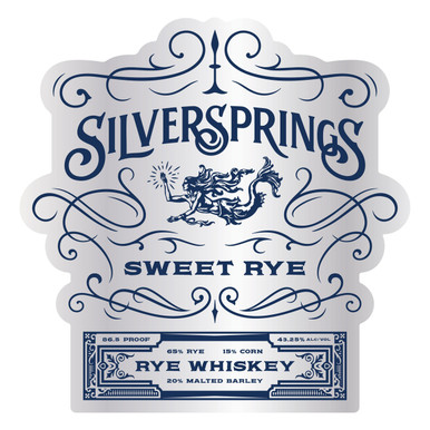 Silver Springs Sweet Rye Whiskey NV 750ml