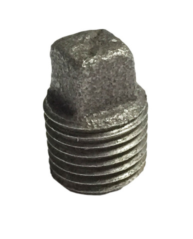 1/4" Male Pipe Thread Plug - Black Iron Pipe - propanegear