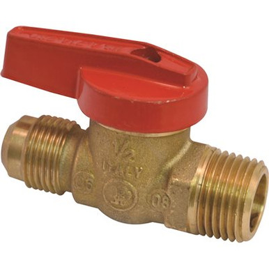 1/2 MF x 1/2 MPT Low-Pressure Ball Valve - propanegear