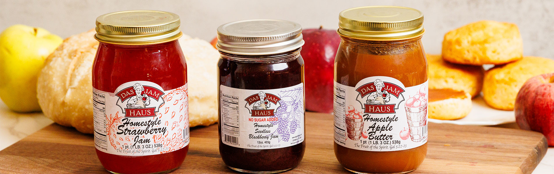 Homemade Fruit Jam and Jellies | Das Jam Haus in Limestone, Tennessee