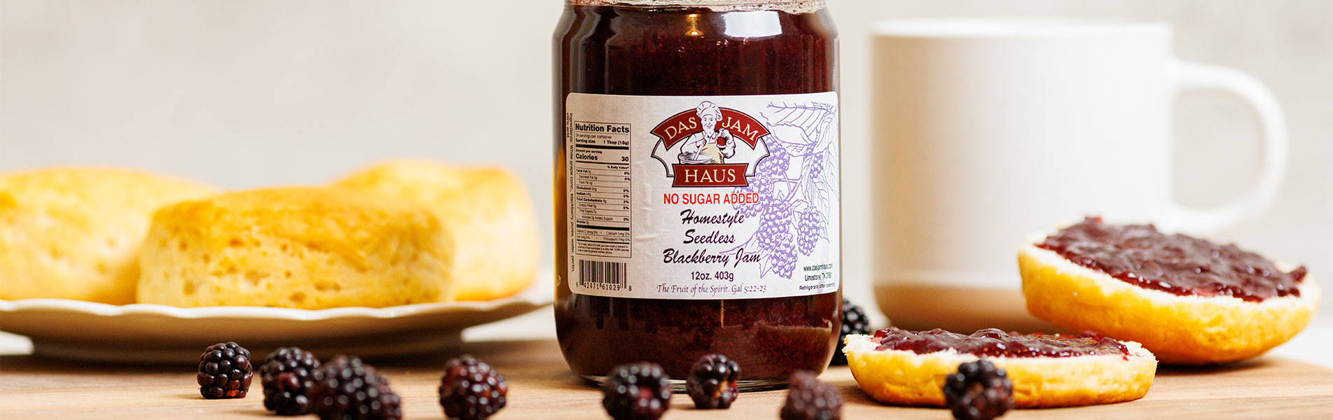 Homemade Fruit Jam and Jellies | Das Jam Haus in Limestone, Tennessee