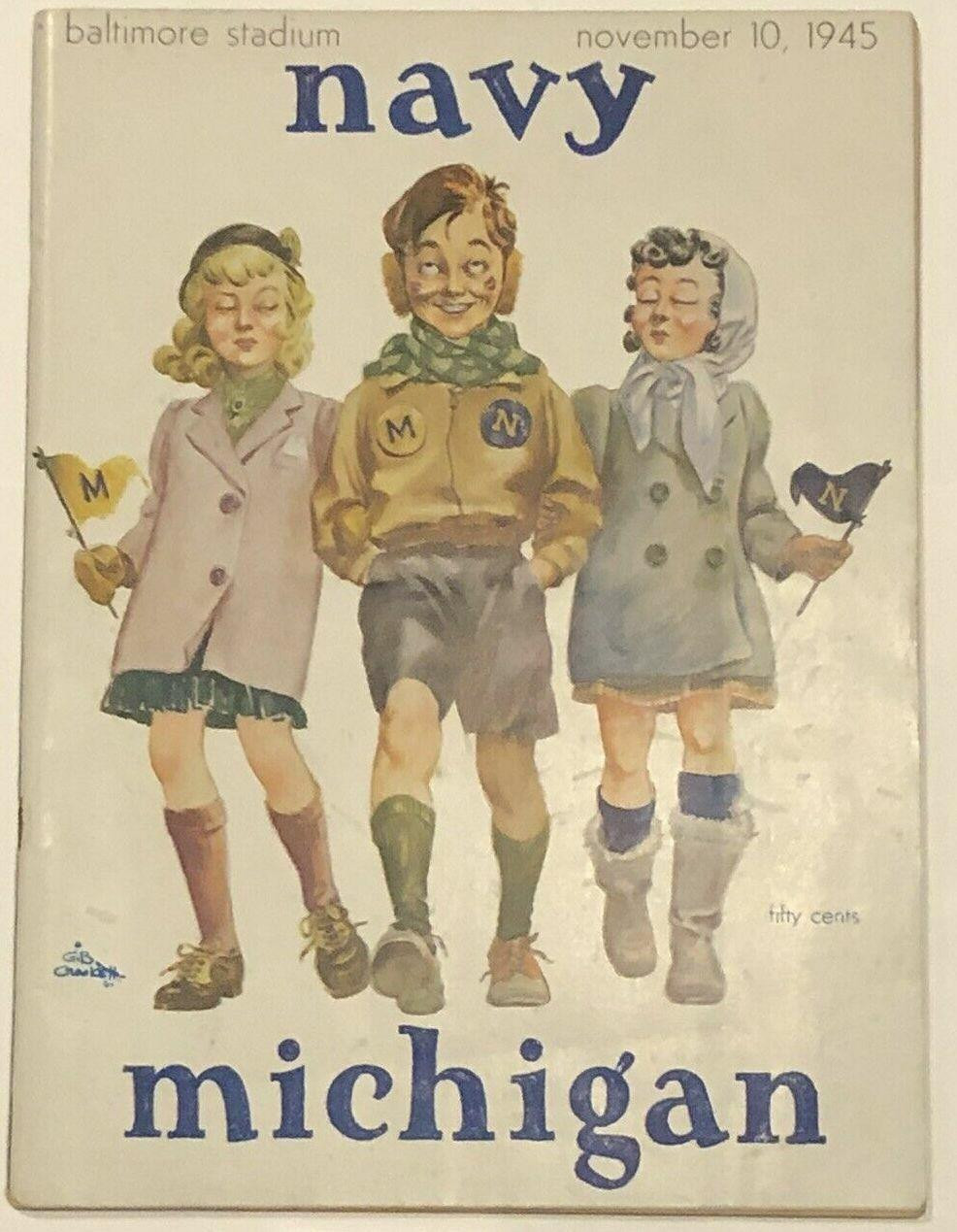 Football Programs - Army Navy - Collectible Ivy
