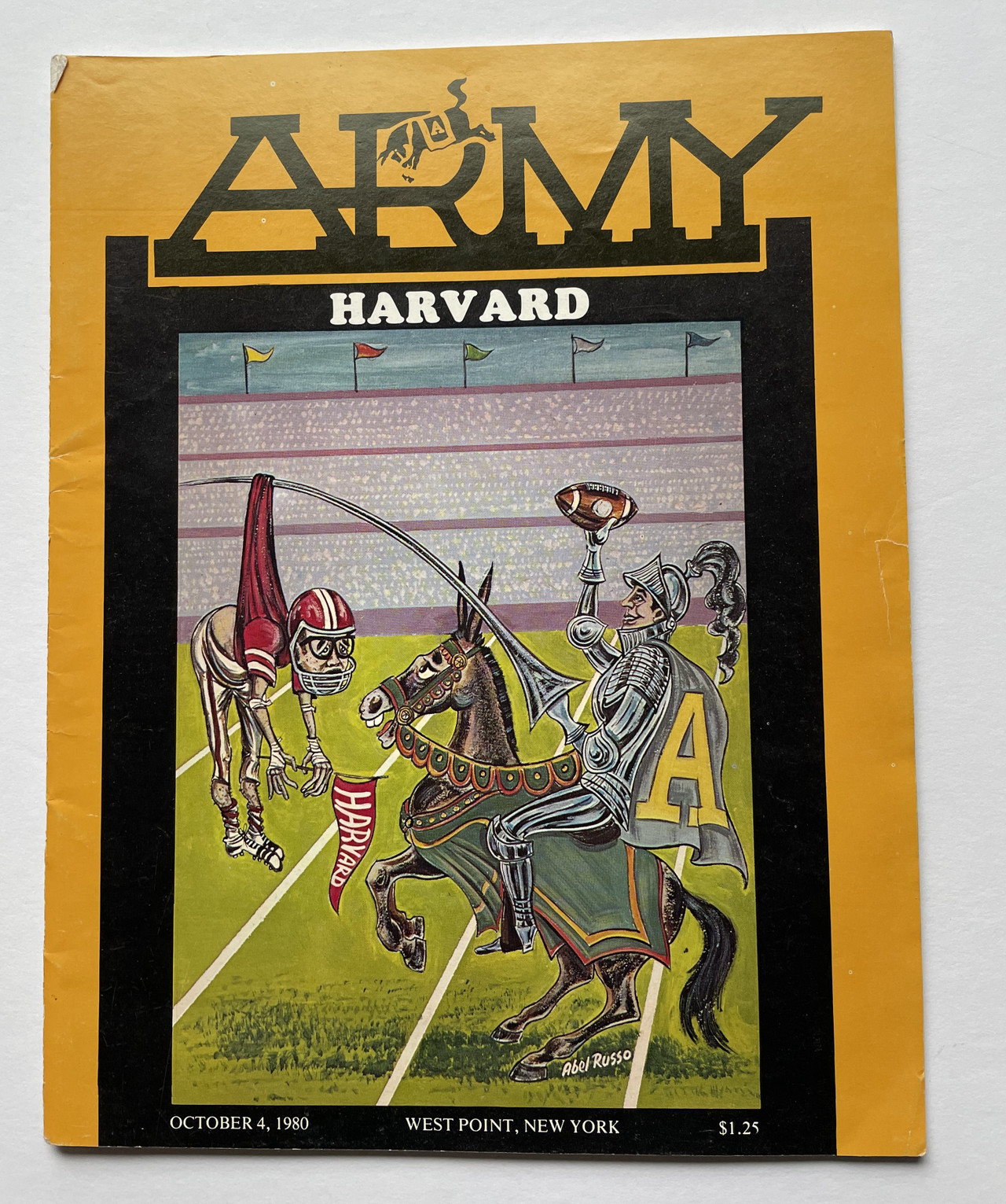 Football Programs - Army Navy - Collectible Ivy