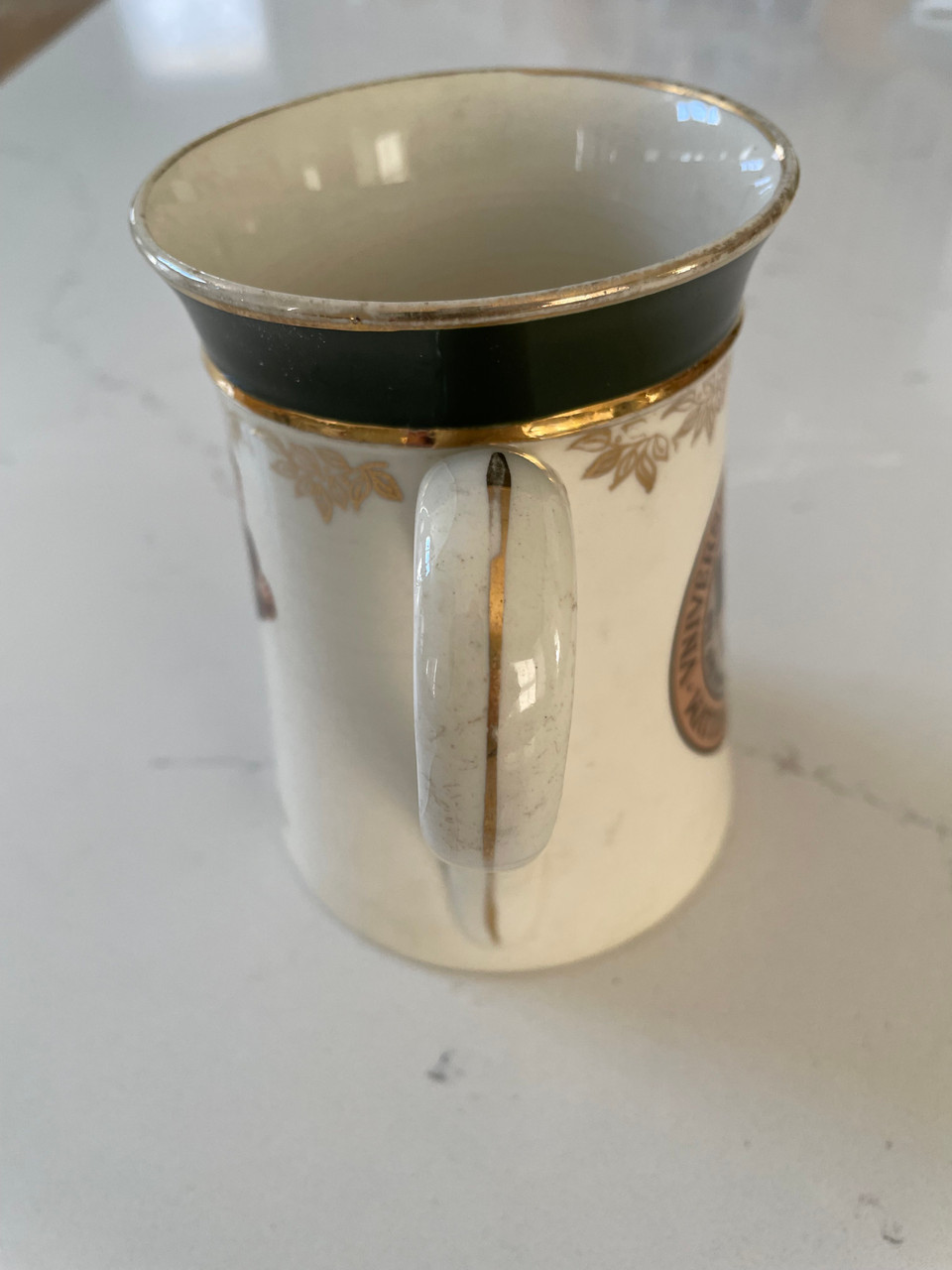 Princeton University Antique F. Earl Christy Football Mug - Collectible Ivy