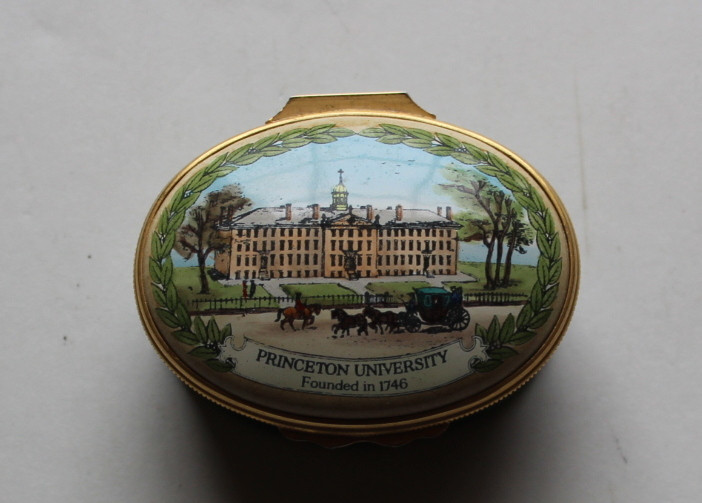Halcyon Days Enamel Box - Nassau Hall Princeton University ...