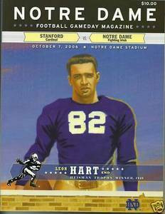 MIchigan State v. Notre Dame Football Program 2007 - Collectible Ivy