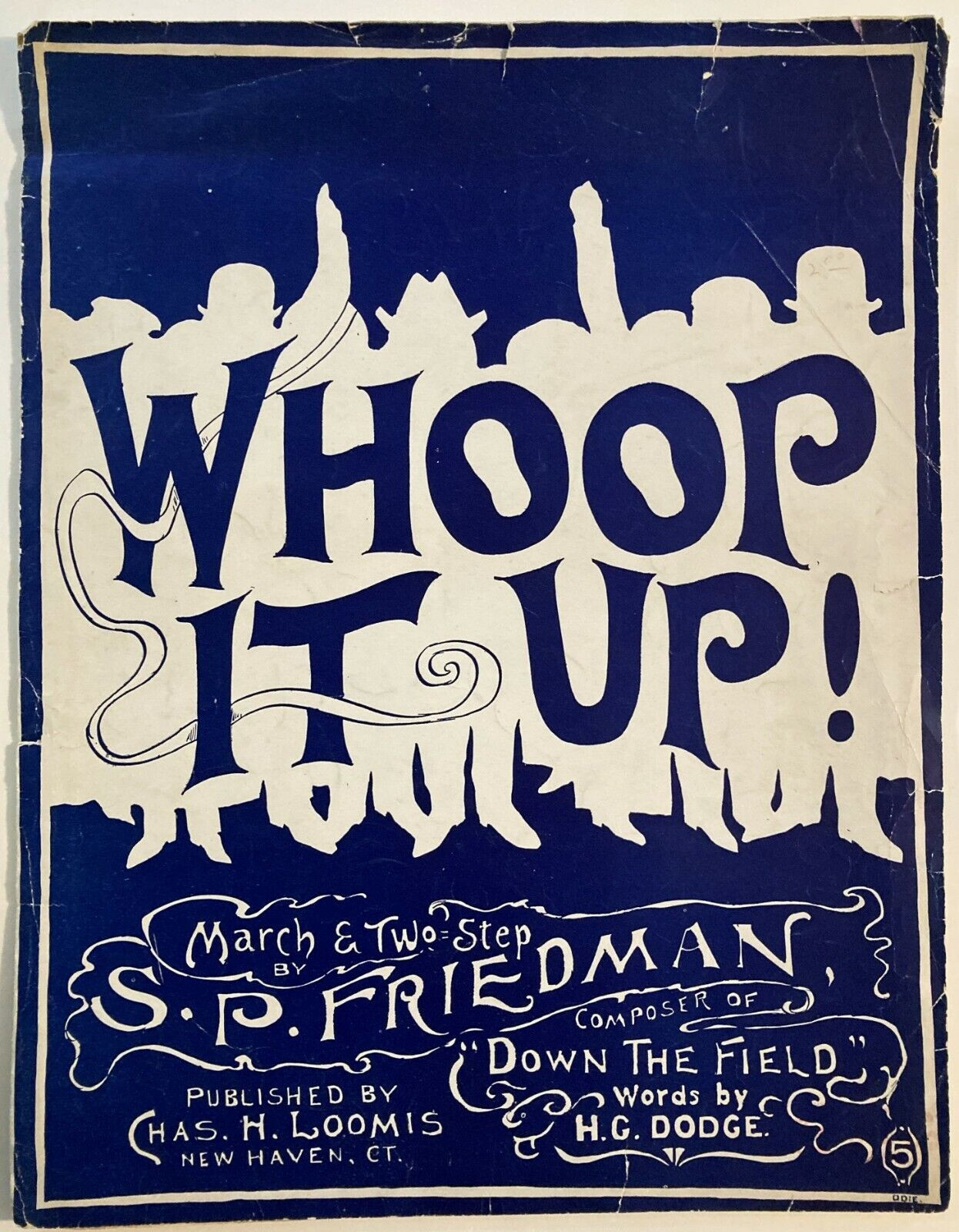 Whoop It Up! Sheet Music 1906 - Collectible Ivy