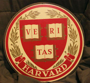 Harvard University Vintage Plaque - Collectible Ivy