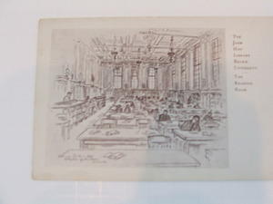 Brown University Postcard - John Hay Library - Collectible Ivy