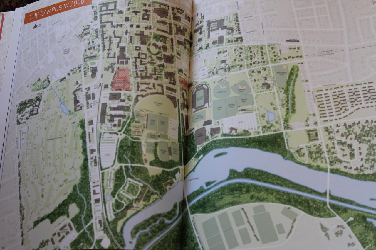 Princeton Campus Plan Hardcover Book - Collectible Ivy