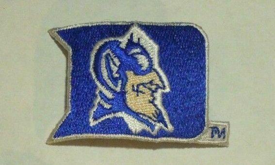 Duke Blue Devil Iron on Embroidered Patch. - Collectible Ivy
