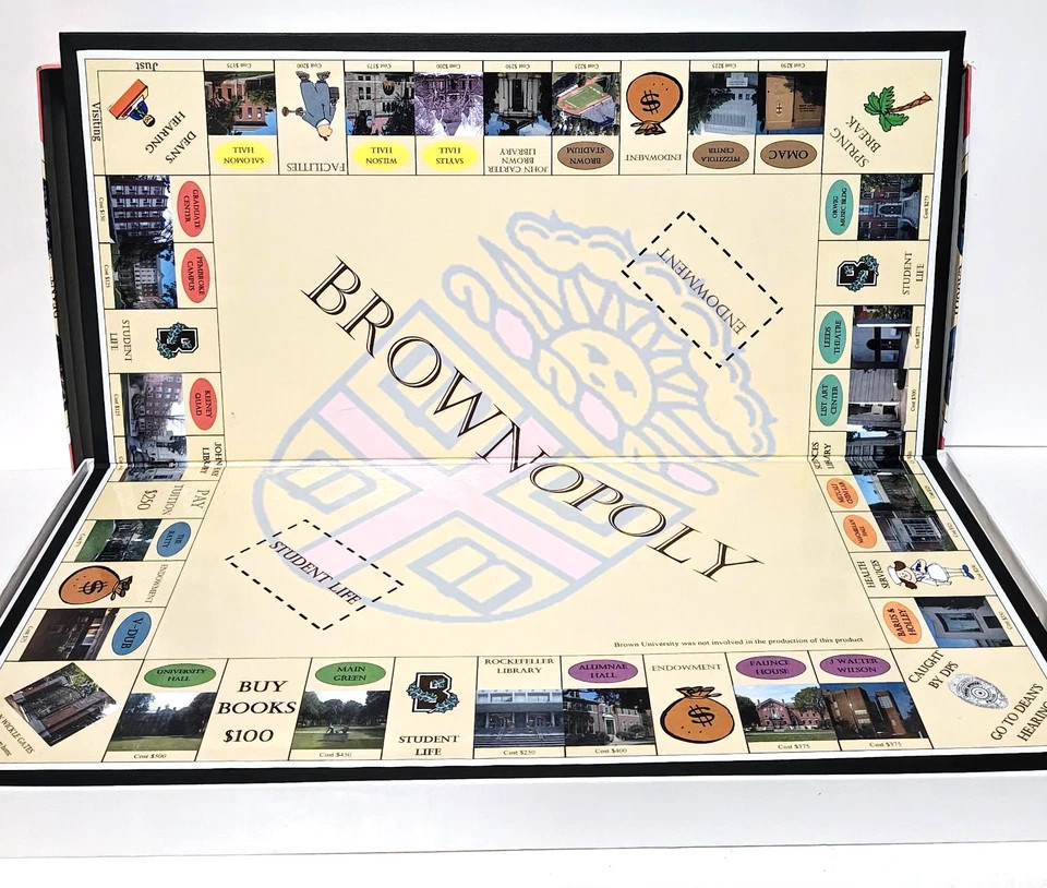 Brownopoly - Brown University Monopoly Game - Collectible Ivy