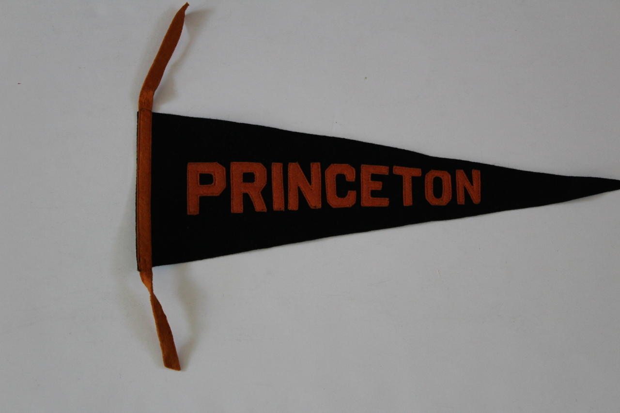 Vintage Princeton University Wool Felt Stitch Pennant - 16 inches ...