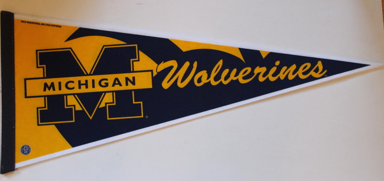 University of Michigan Vintage Banner - Collectible Ivy