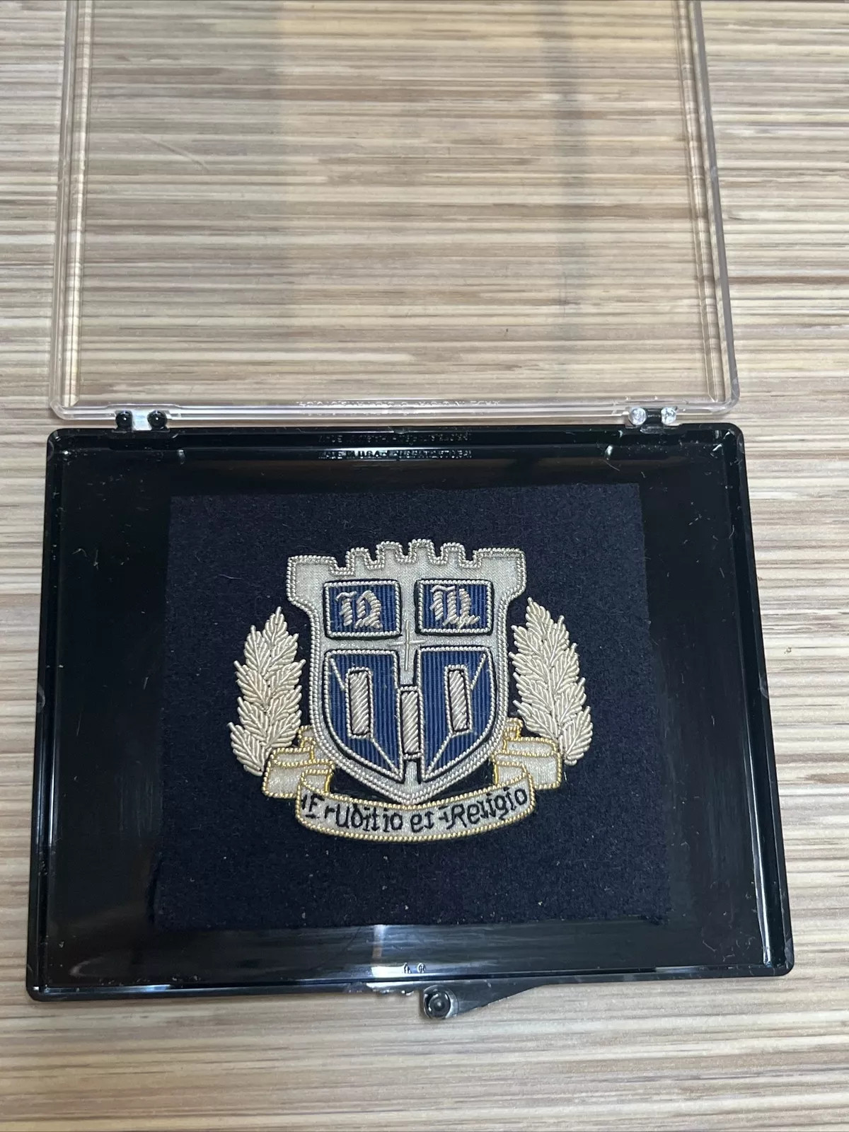 Duke University Bullion Crest Patch c1950s