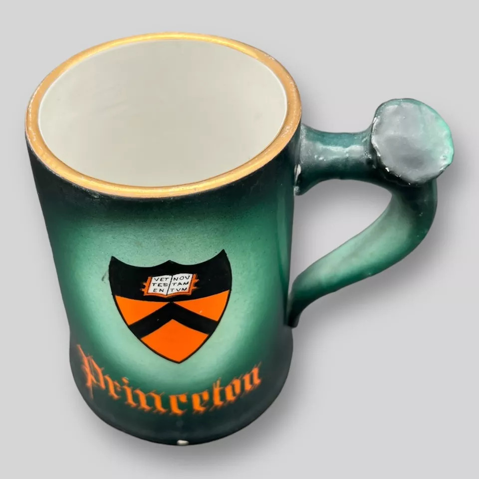Princeton University Glazed Ceramic Mug - Collectible Ivy