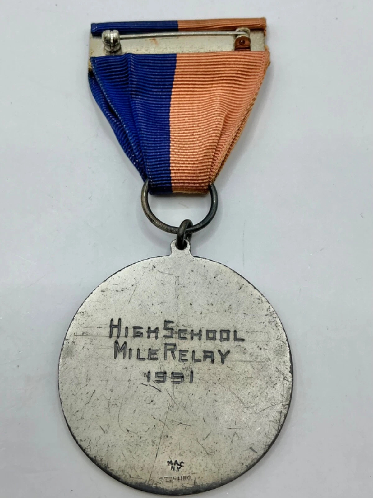 1991 Penn Relay Carnival Sterling Silver Medal - Collectible Ivy