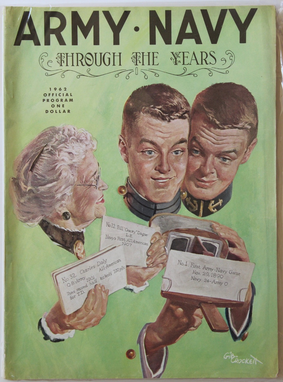 Army Navy Football Games - Three Centuries of Program Covers ...