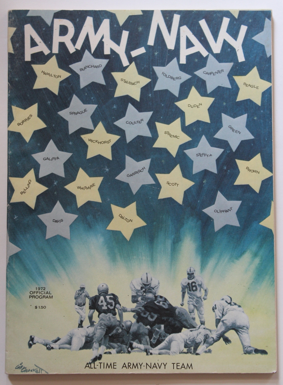 Army Navy Football Games - Three Centuries of Program Covers ...