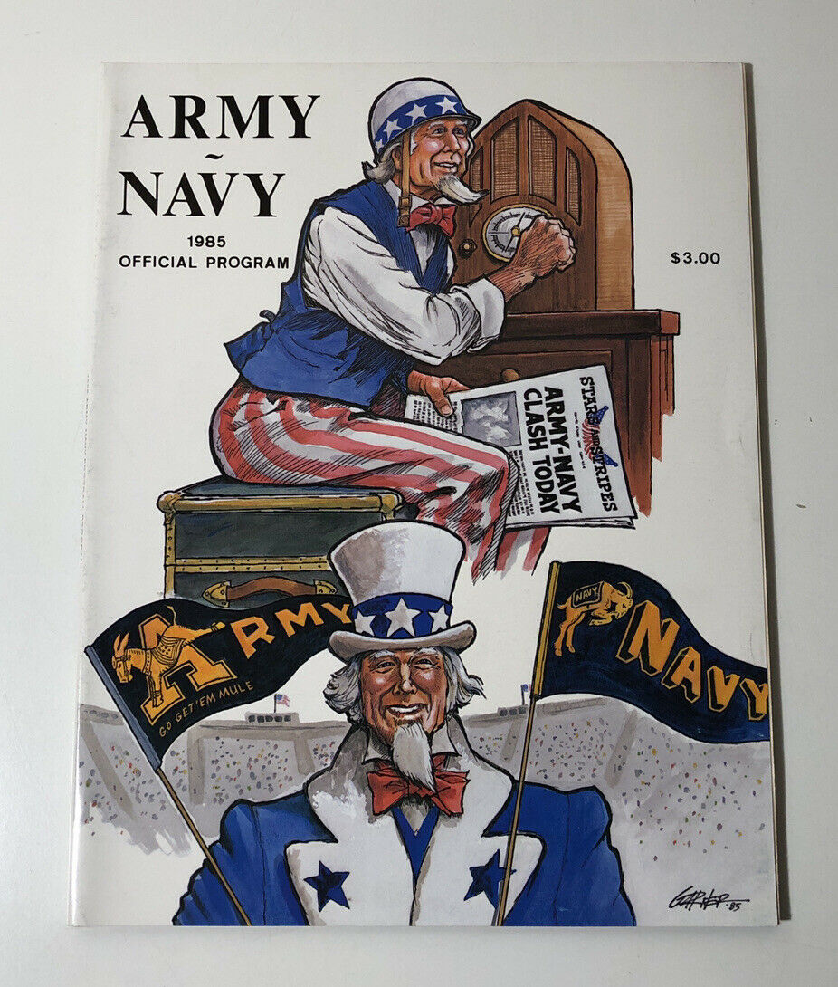 Army Navy Football Games - Three Centuries of Program Covers ...