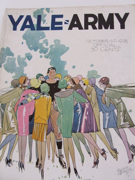 The Best, Most Impressive Art Deco Football Program Ever - Collectible Ivy