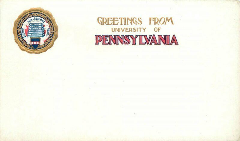 University of Pennsylvania Postcards - A Comprehensive Historical View ...