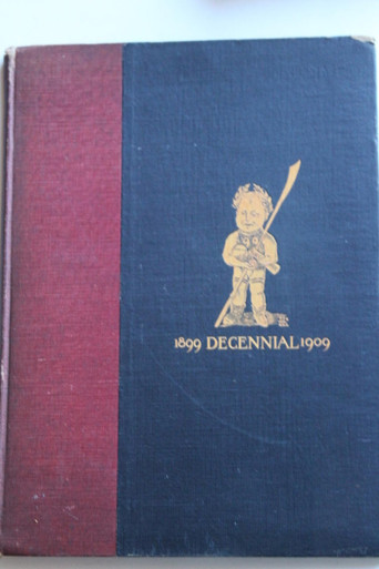 Harvard Decennial Book 1909 - Collectible Ivy