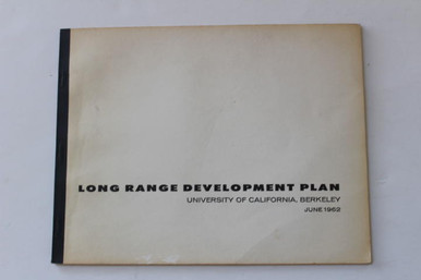 Long Range Development Plan - University California Berkeley 1962 - Collectible Ivy