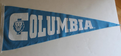 Columbia University 29 Inch Felt Pennant - Collectible Ivy