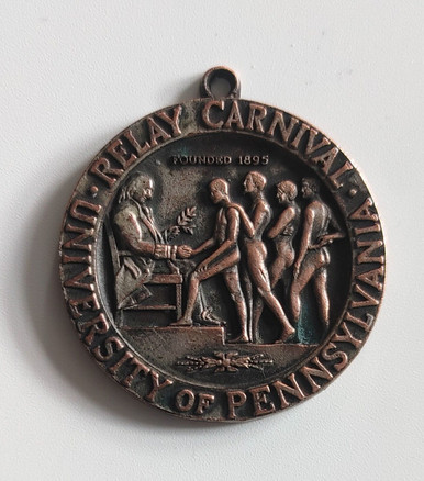 Early Penn Relay Carnival Medal - Collectible Ivy