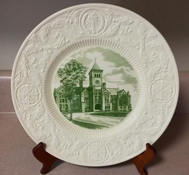 Duke Wedgwood Plate - Washington Duke Building - Collectible Ivy