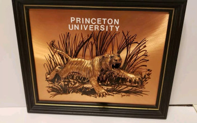 Framed Princeton University Chapel Limited Edition Etching by Louis Orr ...