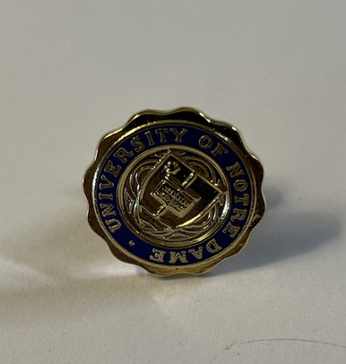 Notre Dame Logo Pin
