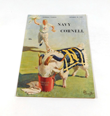 Cornell v. Navy Football Program 1953 - Collectible Ivy