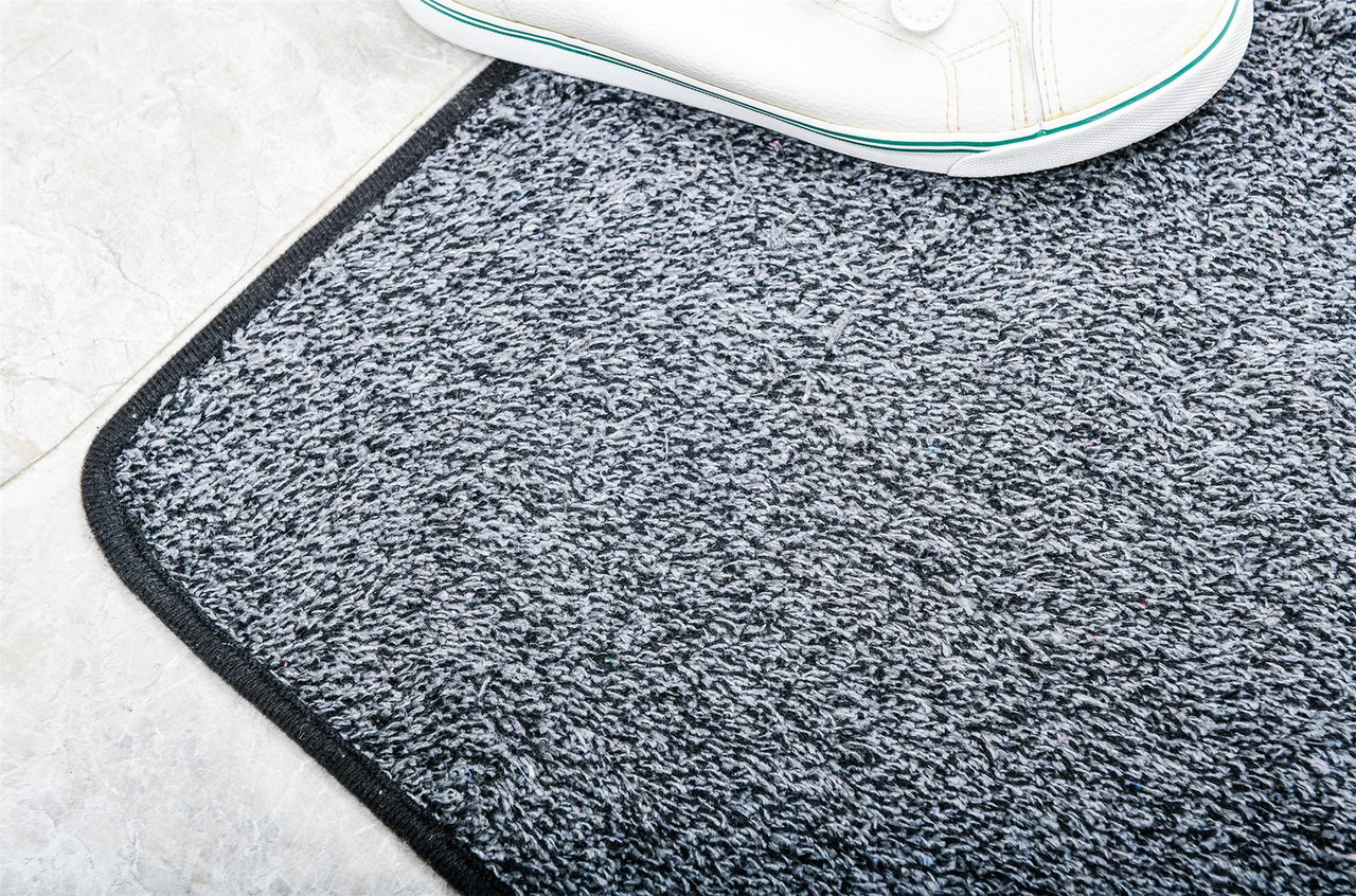Vinsani Magic Clean Step Mat Non-Slip Backing Machine Washable Doormat ...