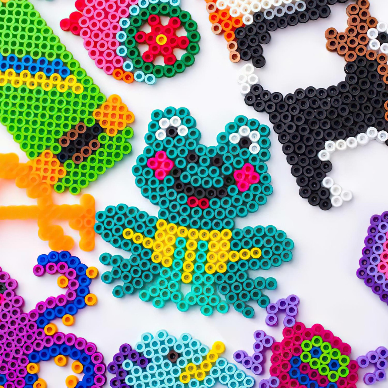 SOKA Iron Beads Kit – 16000pcs with 20 colors All in One Bead Art and ...