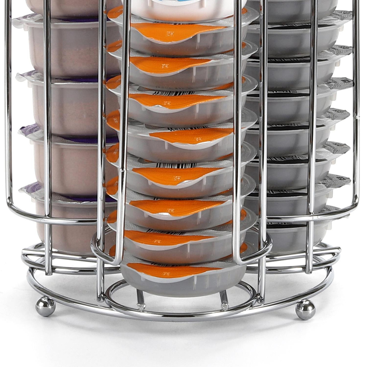 Vinsani 48 Coffee Pod Holder - 3 Tower Coffee Pods Storage Rack Stand ...